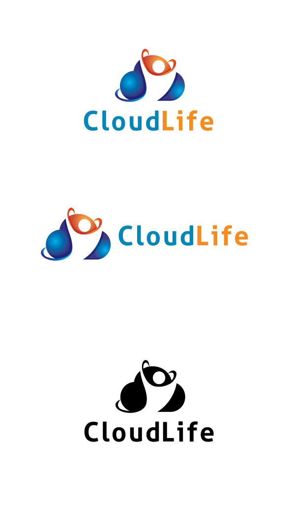 Life Cloud Logo, a Branding & Logo Template by Mariyana
