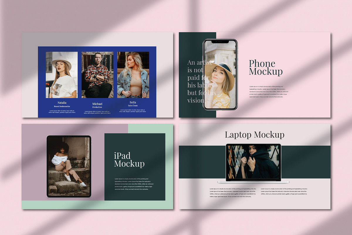 Rubicon Powerpoint Template, a Presentation Template by Yo Slide