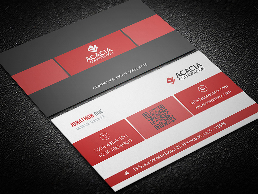 Box Business Card, a Business Card Template by DesignGhar