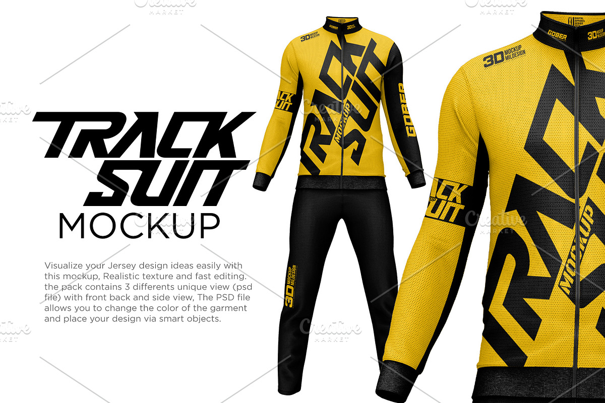 Tracksuit Mockup, an Apparel Mockup by Mildstudio