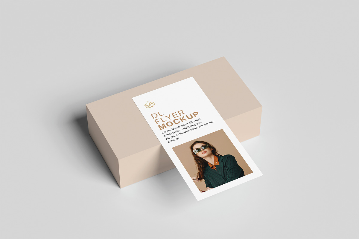 DL Flyer Mockup, an Advertising Mockup by getproject