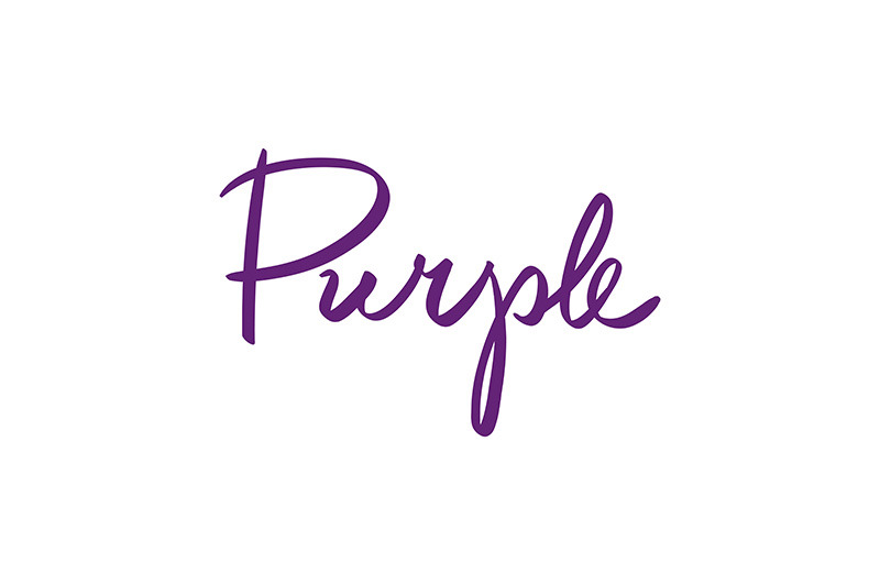 Handwritten names of colors purple, a Background Graphic by Rommeo79