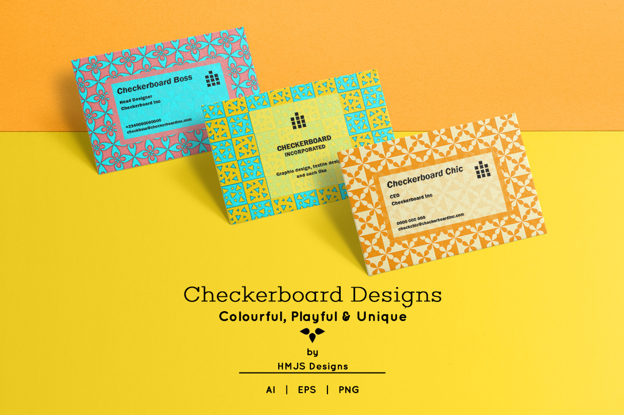 Checkerboard Patterns | Graphic Patterns ~ Creative Market