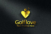 Golf Love Logo Template, a Branding & Logo Template by gunaonedesign