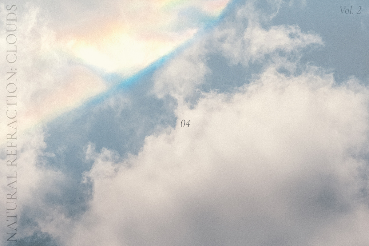 Natural Refraction: Clouds Vol.2, an Abstract Photo by Melanie Helena