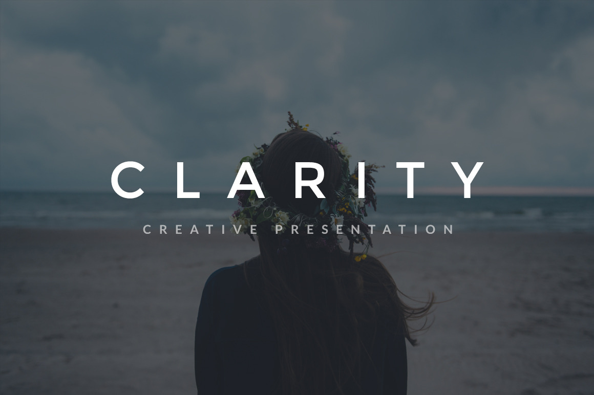 Clarity PowerPoint Template, a Presentation Template by Vladislav Muslakov