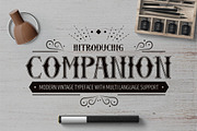Companion, a Font by TGIF.STD