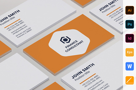 NGO Business Card, a Business Card Template by TemplatesNow!