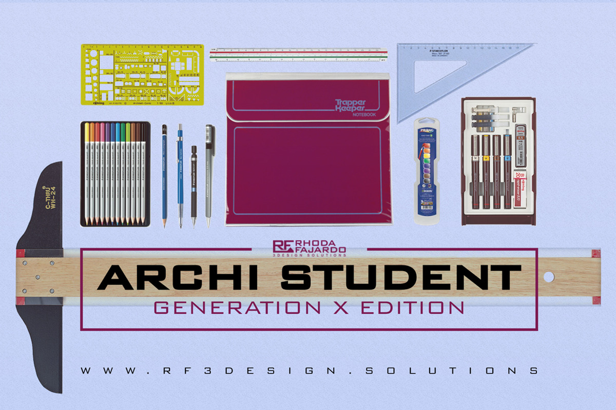 Archi Student: Generation X Edition, a Books & Magazine Mockup by Rhoda ...
