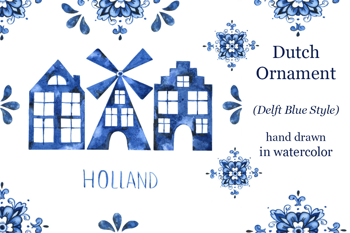 Dutch Ornament, a Pattern Graphic by Imaginasty