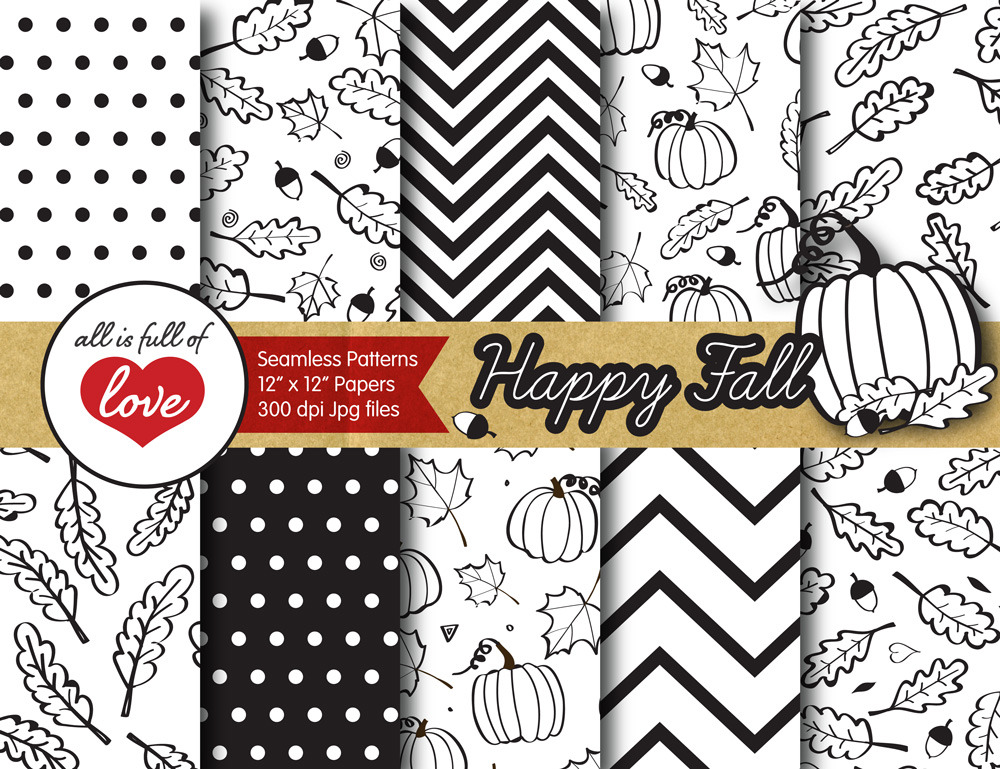 Black Fall Background Illustrations, a Pattern Graphic by All is full ...