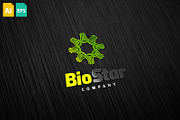 Bio Star Logo, a Branding & Logo Template by Schneider Design Store