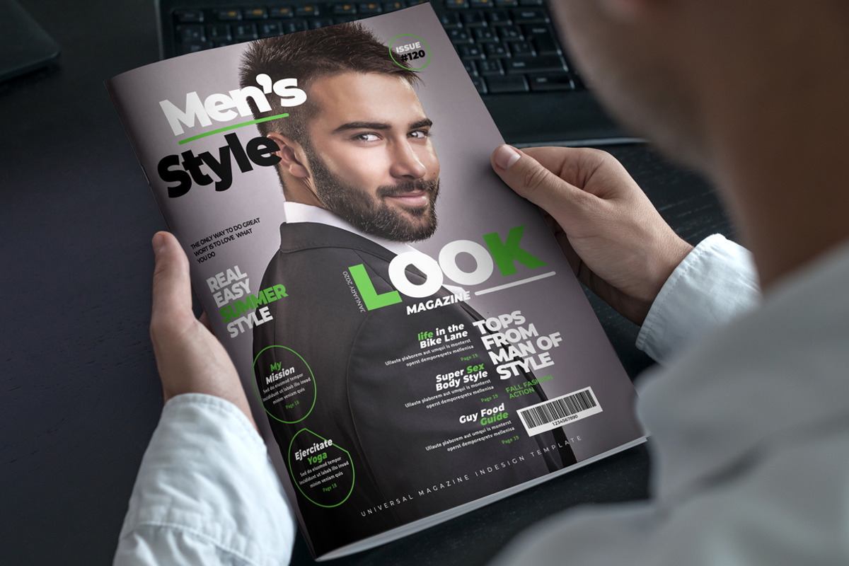 Stylish Magazine, a Magazine Template by Designsoul14