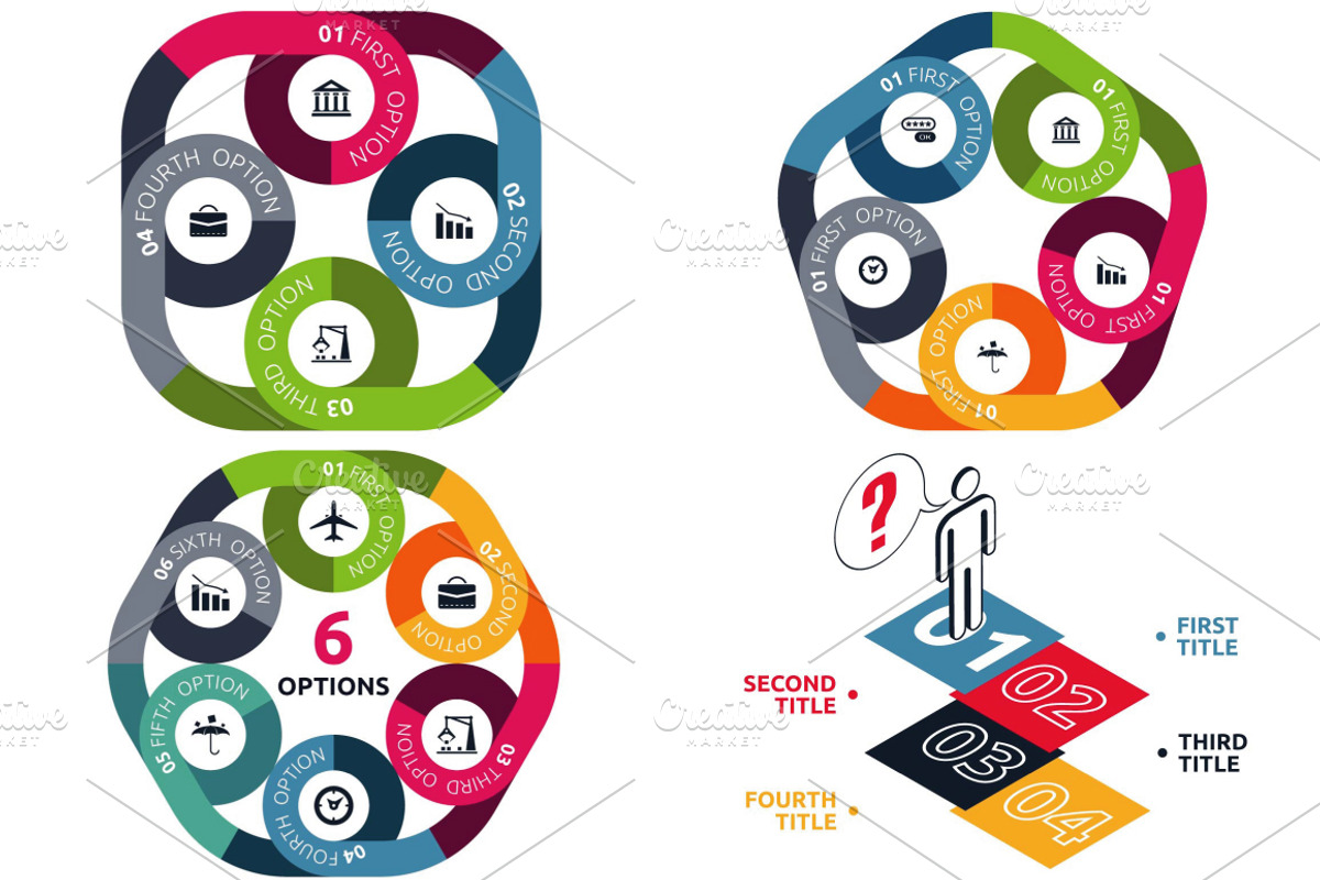 Flexible Infographic Bundle 60% OFF, a Presentation Template by ...