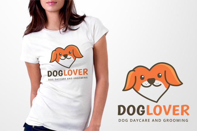 Dog Lover Logo, a Branding & Logo Template by Vectorwins Premium Shop