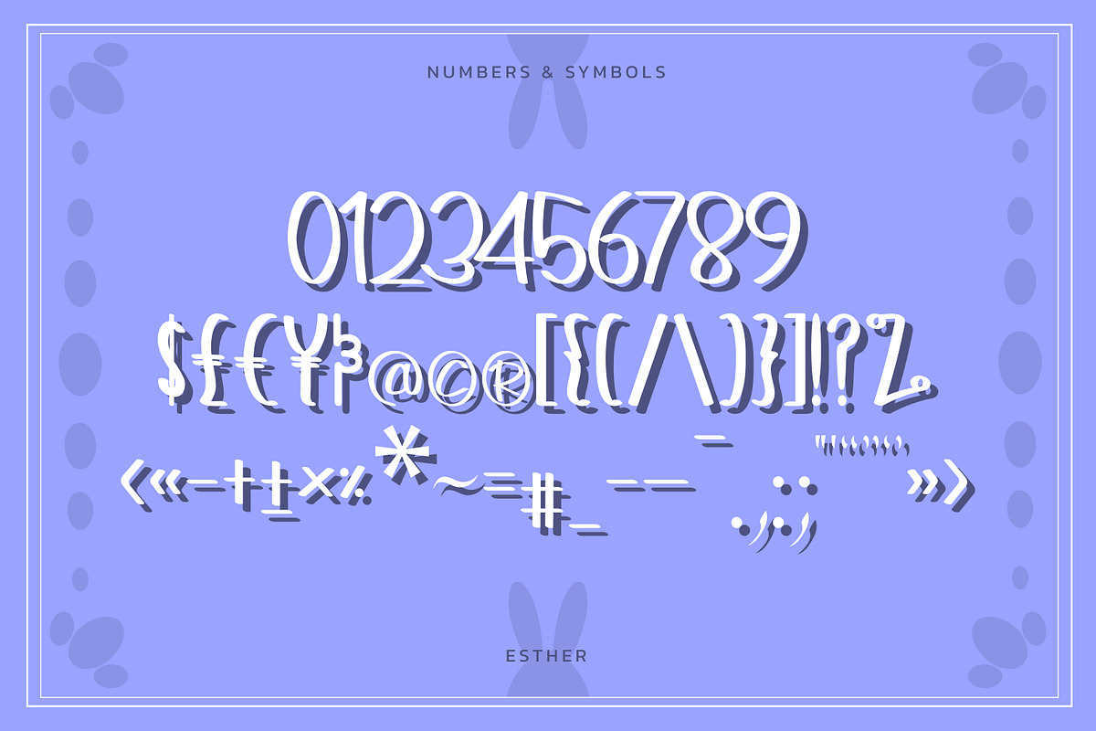 Esther Friendly Display Font, a Serif Font by infernostudio3