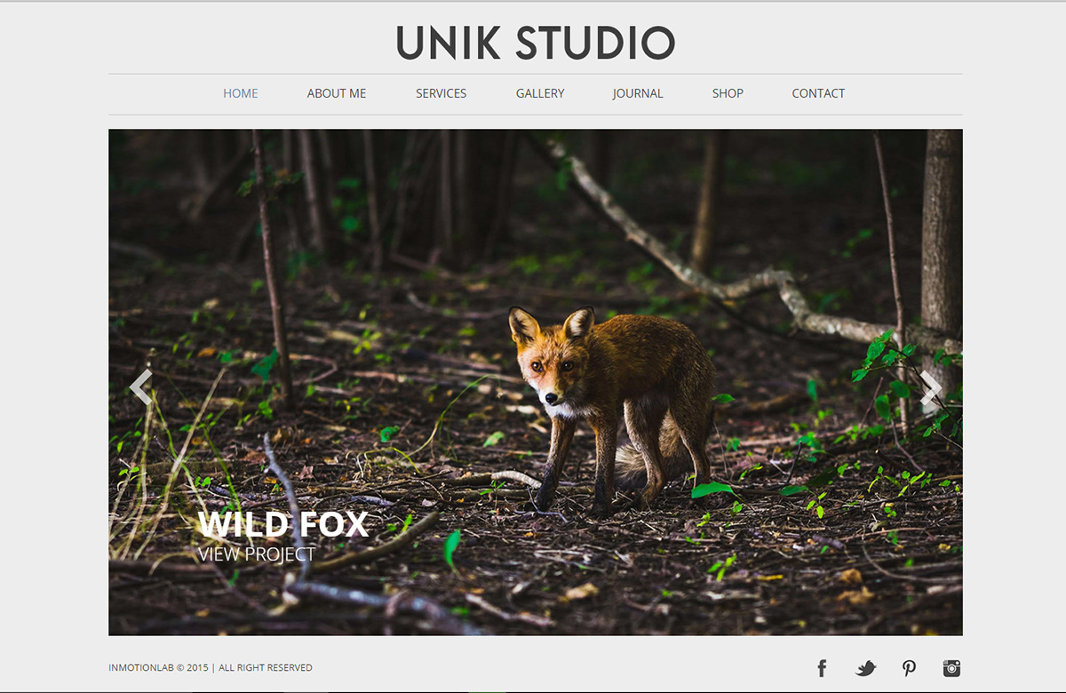 Unik Studio Muse template / HTML, a Websites & App Template by InMotionLab