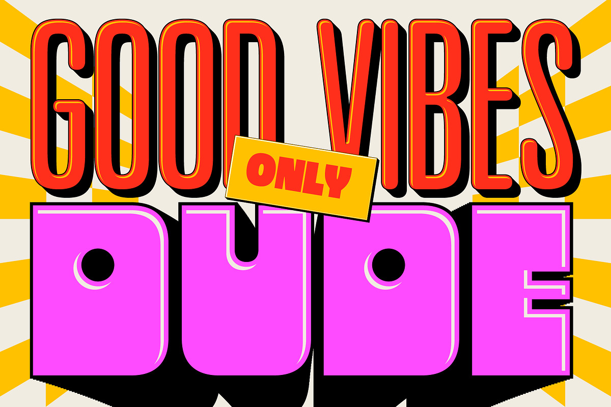 Popwave Font Pack, a Sans Serif Font by Adam Fathony