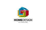 Home Design Logo, a Branding & Logo Template by IKarGraphics
