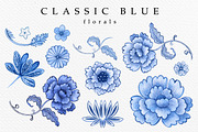 Classic Blue, an Illustration by Dana Designs | Creative Market