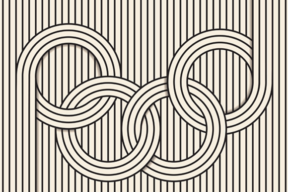 Visual illusion/line art, a Decorative Illustration by OnBlast