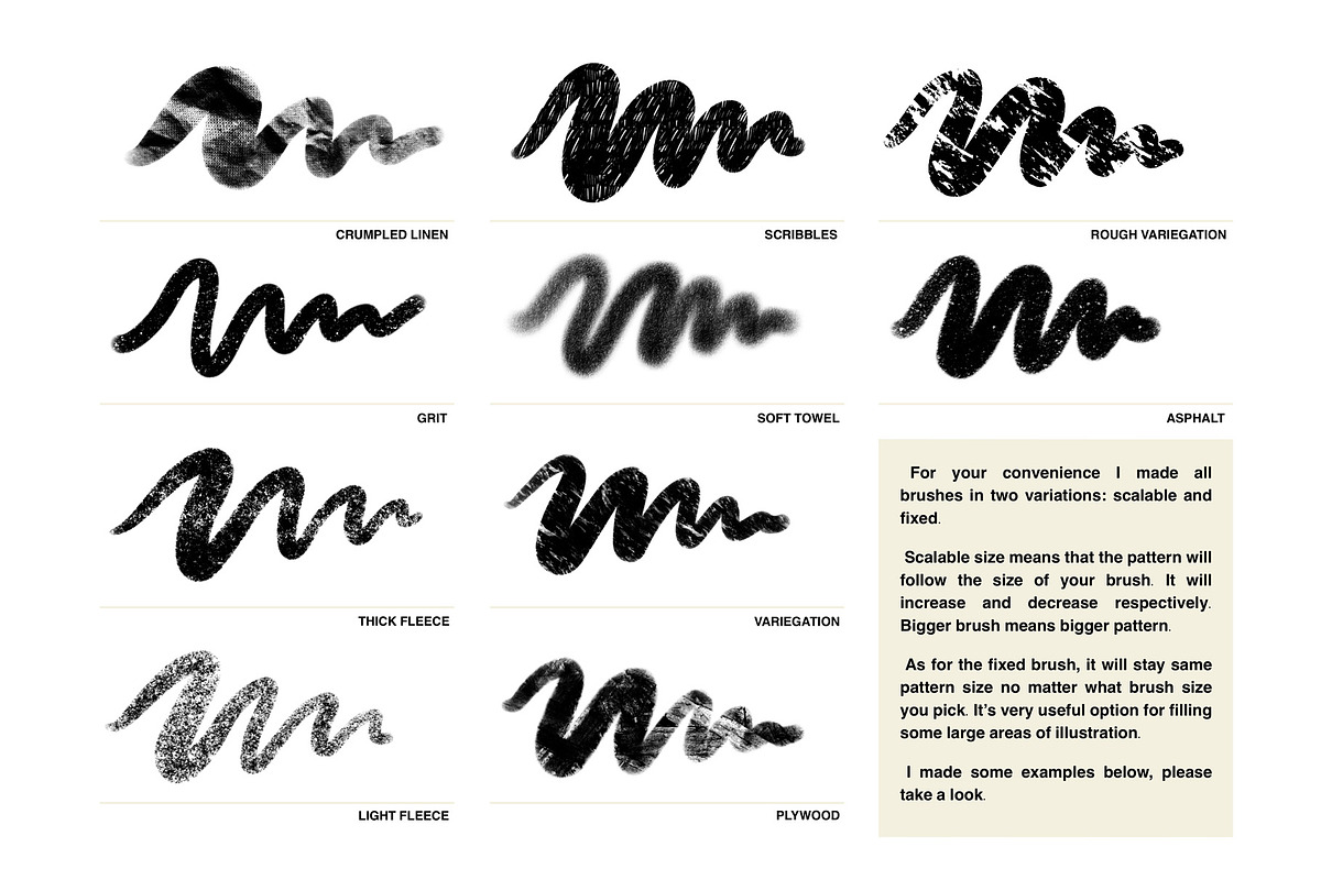 Fresh Brush Set | Creative Market