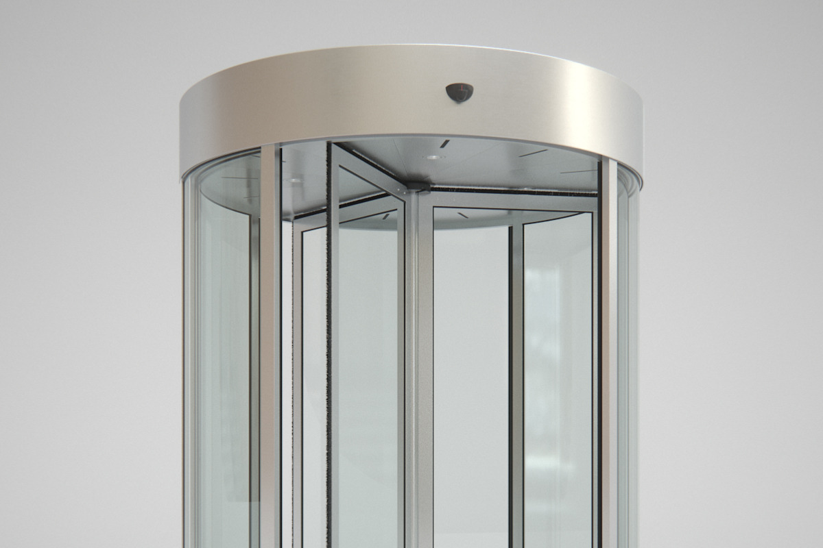 Revolving Door 180cm, an Architecture 3D Model by Dmitriy Kalko