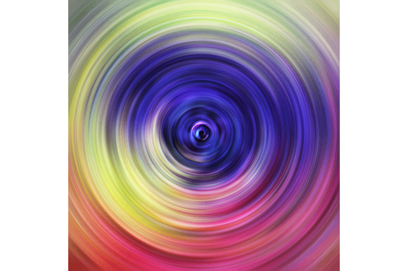 Colorful rainbow whirl background, a Texture Graphic by Art By Silmairel