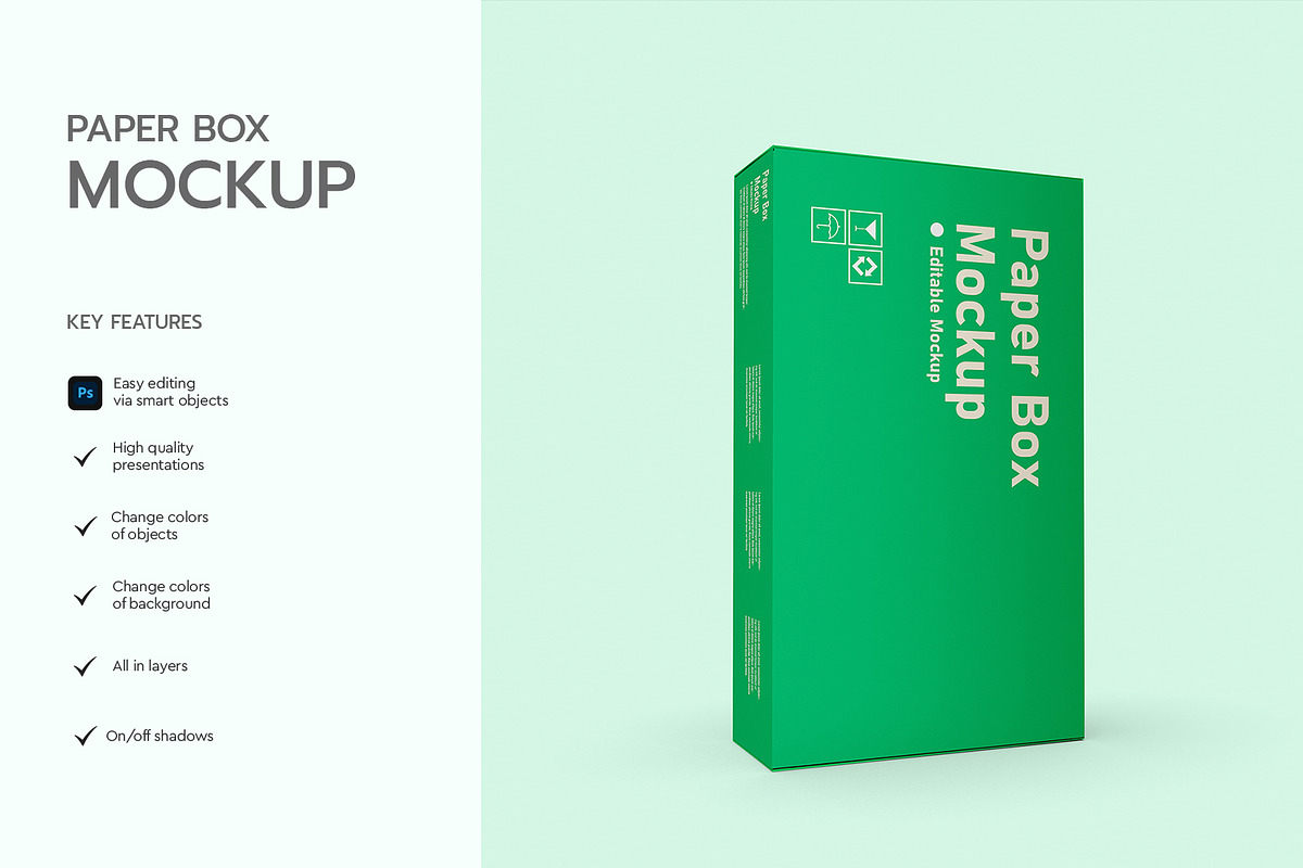 Box Packaging Mockup
