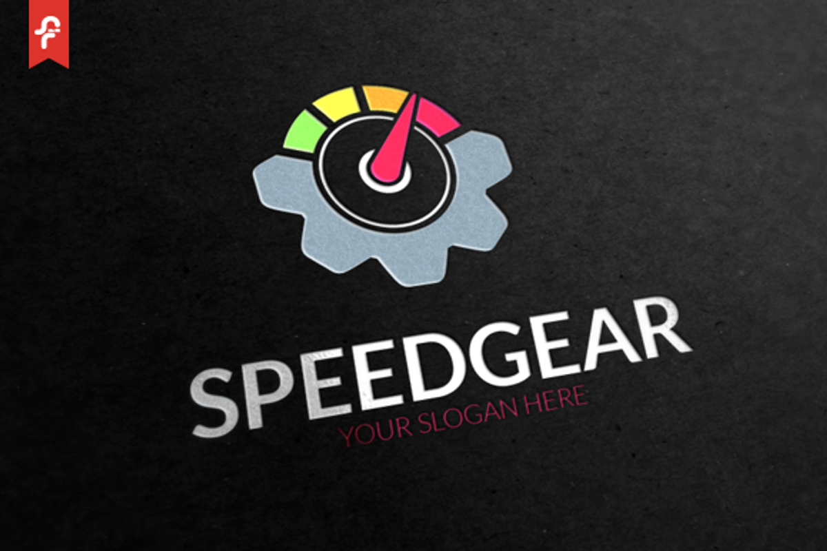 Speed Gear Logo, a Branding & Logo Template by ft.studio