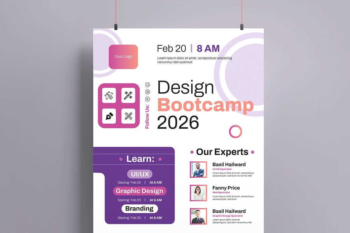 Design BootCamp Template Design