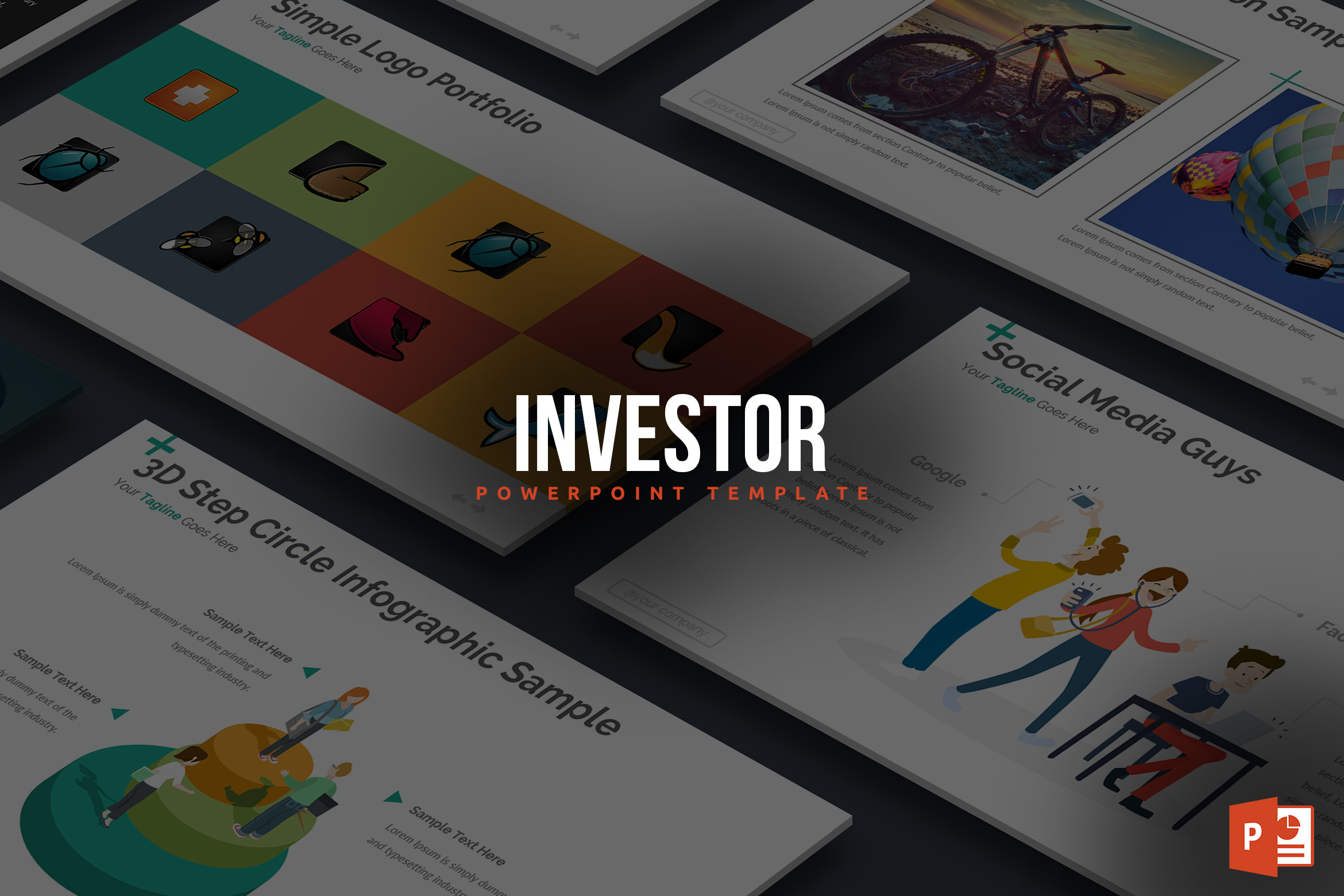 Investor - Powerpoint Template, a Presentation Template by inspirasign