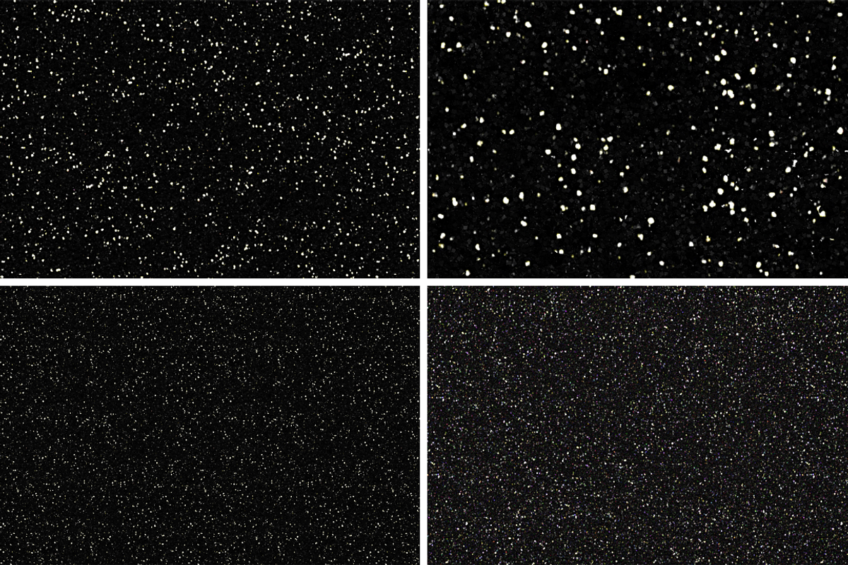 Black Glitter Patterns - Seamless, a Pattern Graphic by Creativenauts