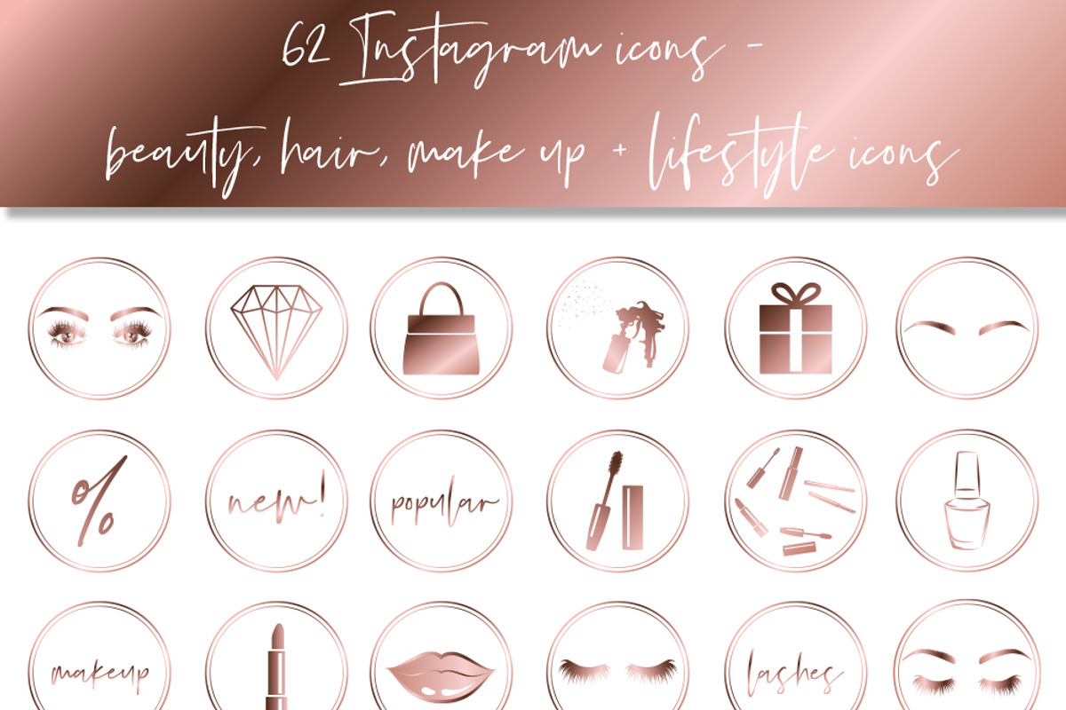 Instagram Story Highlight Icons 001, a Social Media Template by ...