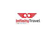 Infinity Travel Logo Template | Branding & Logo Templates ~ Creative Market