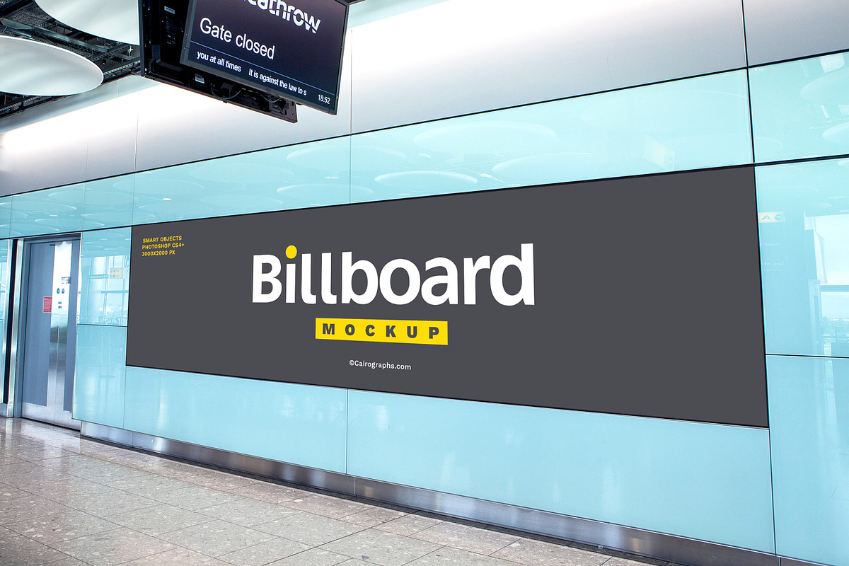 Billboards Mockups Vol.2, an Advertising Mockup by MahmoudWally