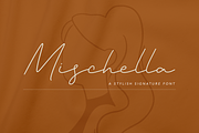 Mischella Stylish Signature Font, a Script Font by peterdraw
