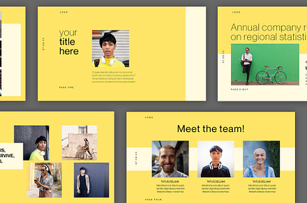 Presentation Layout, a Presentation Template by wavebreak