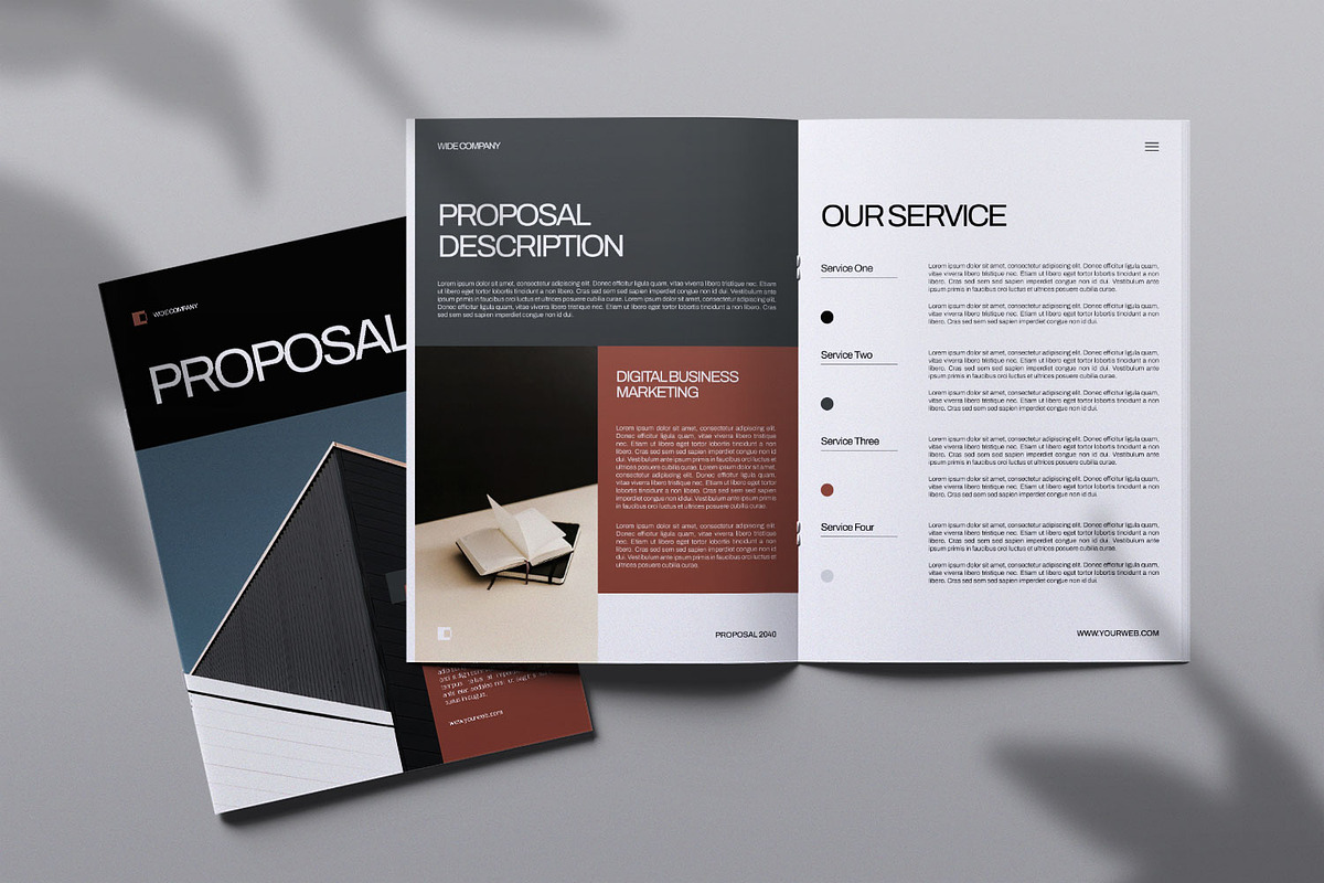 Proposal Magazine Template, a Magazine Template by Portocraft ...
