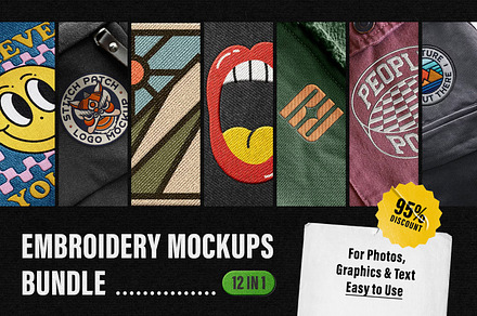 Vector Clothing Mockups Template Bundle | Fashion Vector