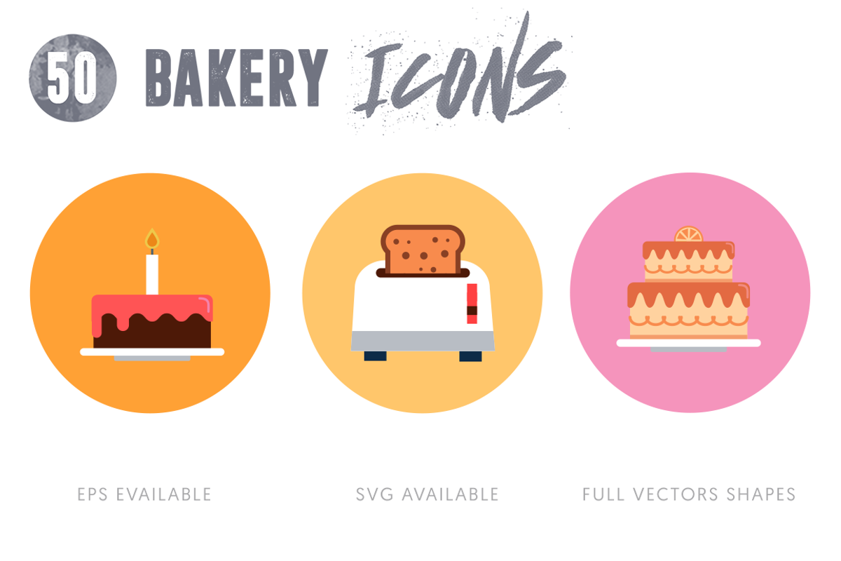 Bakery Icons | Download SVG, PNG, EPS Icons
