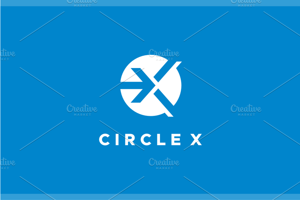Circle - X Logo, a Branding & Logo Template by yopie
