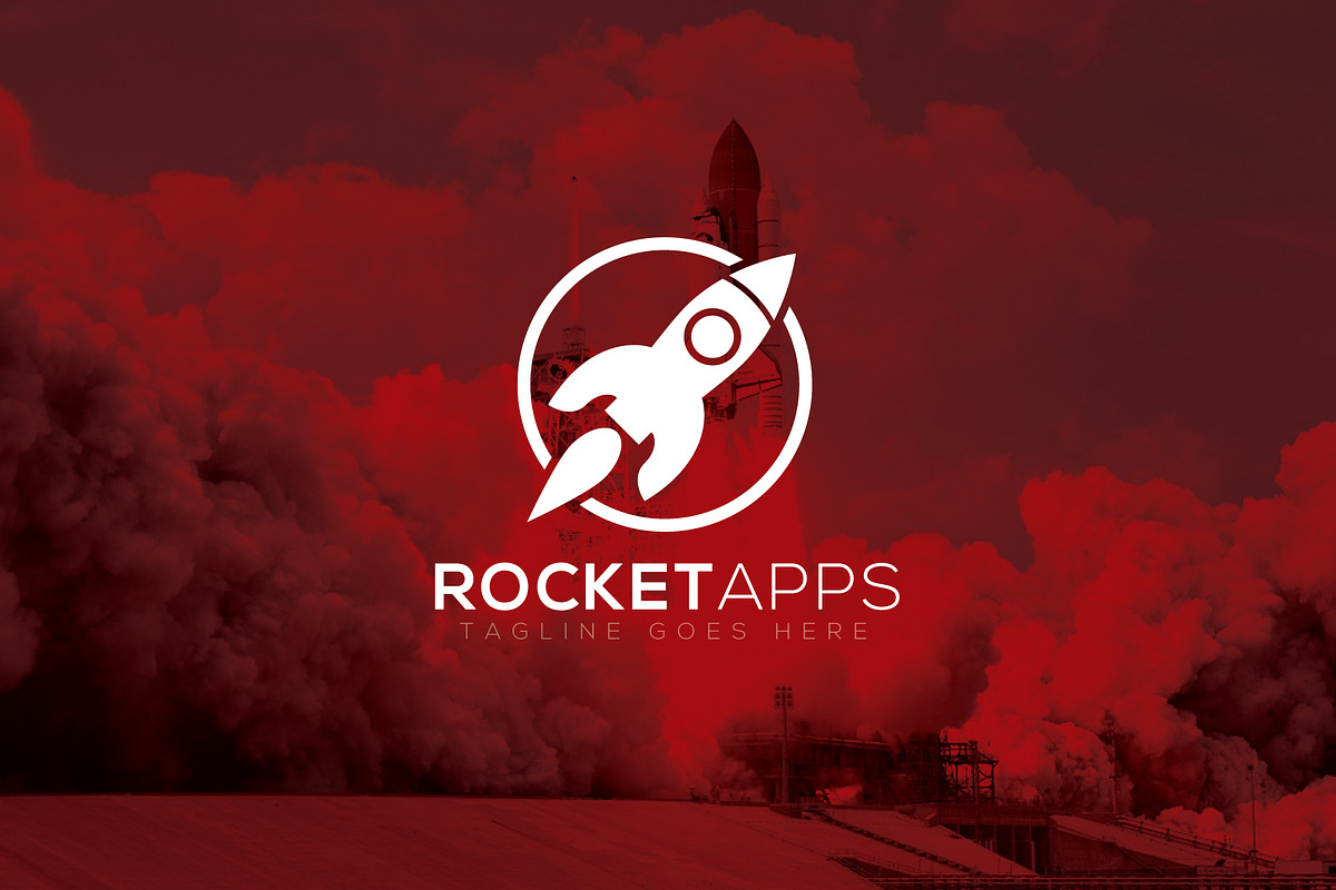 Rocket Apps Logo, a Branding & Logo Template by Maximum Designstudio