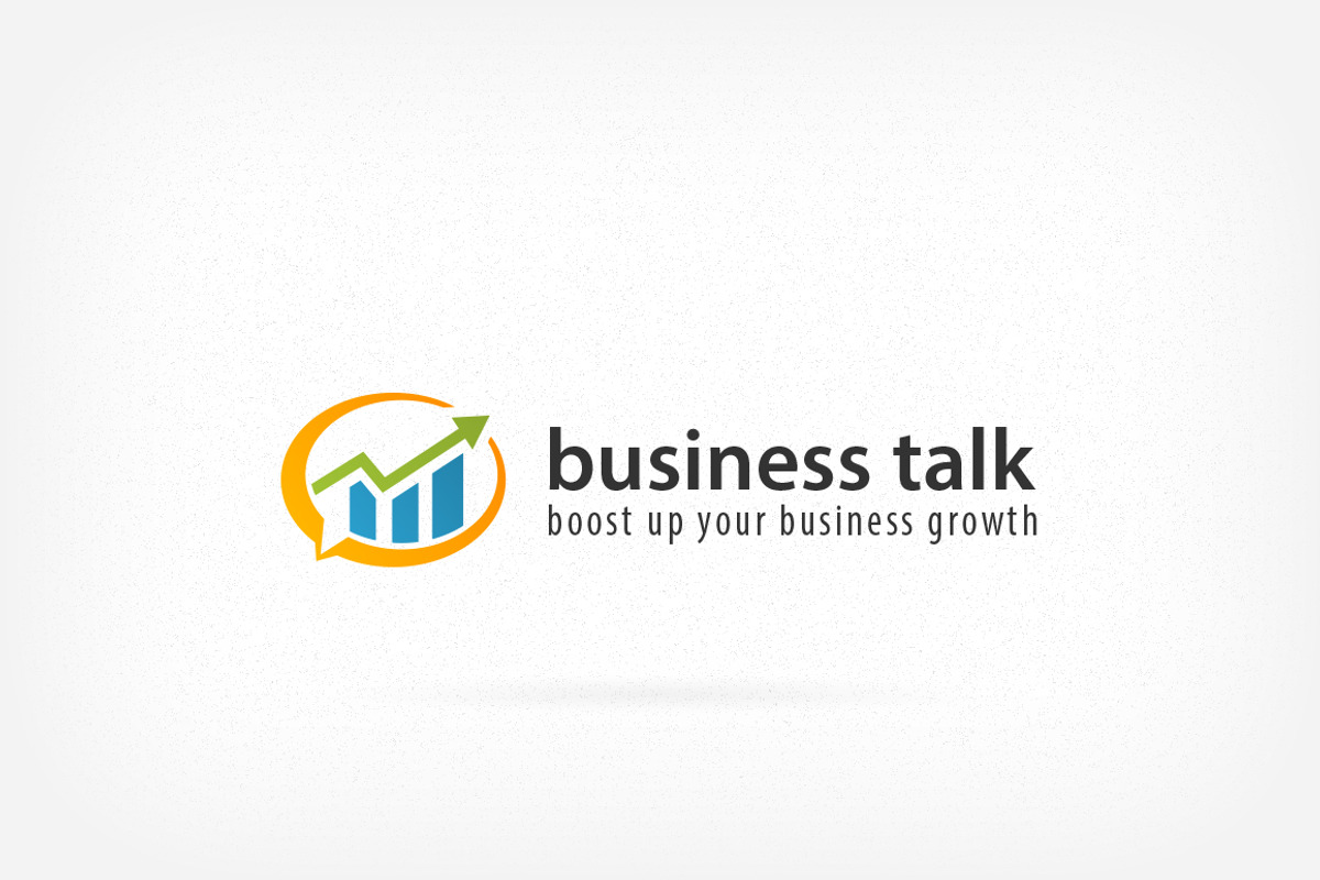 Business Talk Logo & Identity, a Stationery Template by Fida Khattak