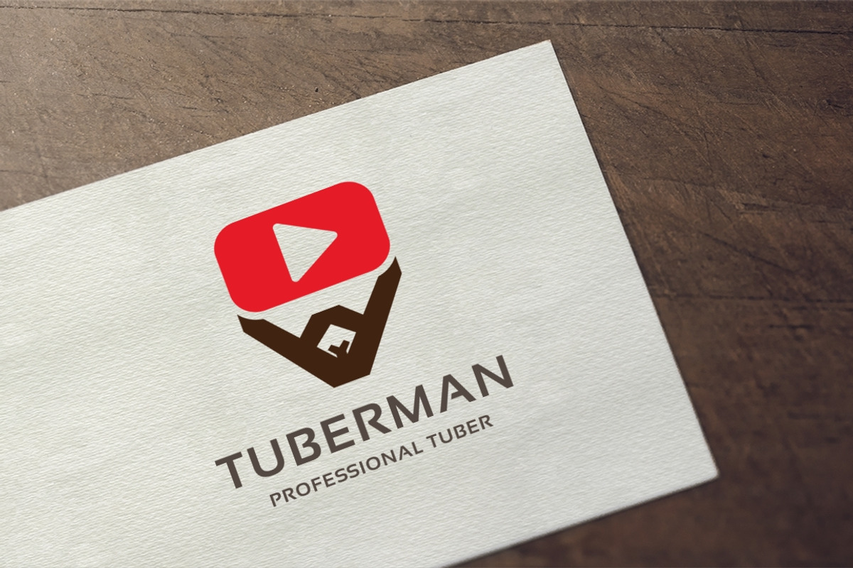 Tuberman Logo, a Branding & Logo Template by Design_Planet