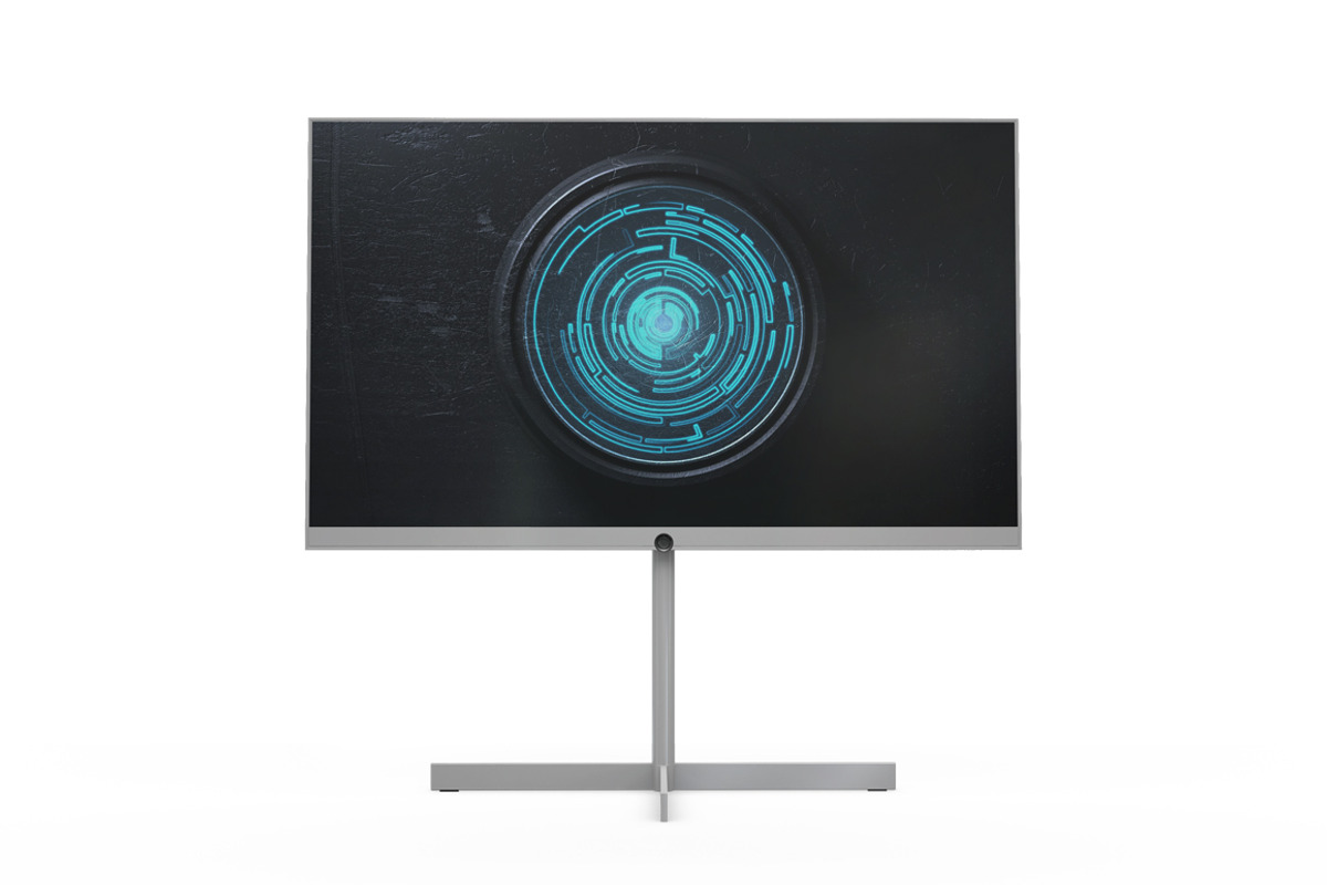 Screen Stand Mockup, a Print Template by PixelMockup