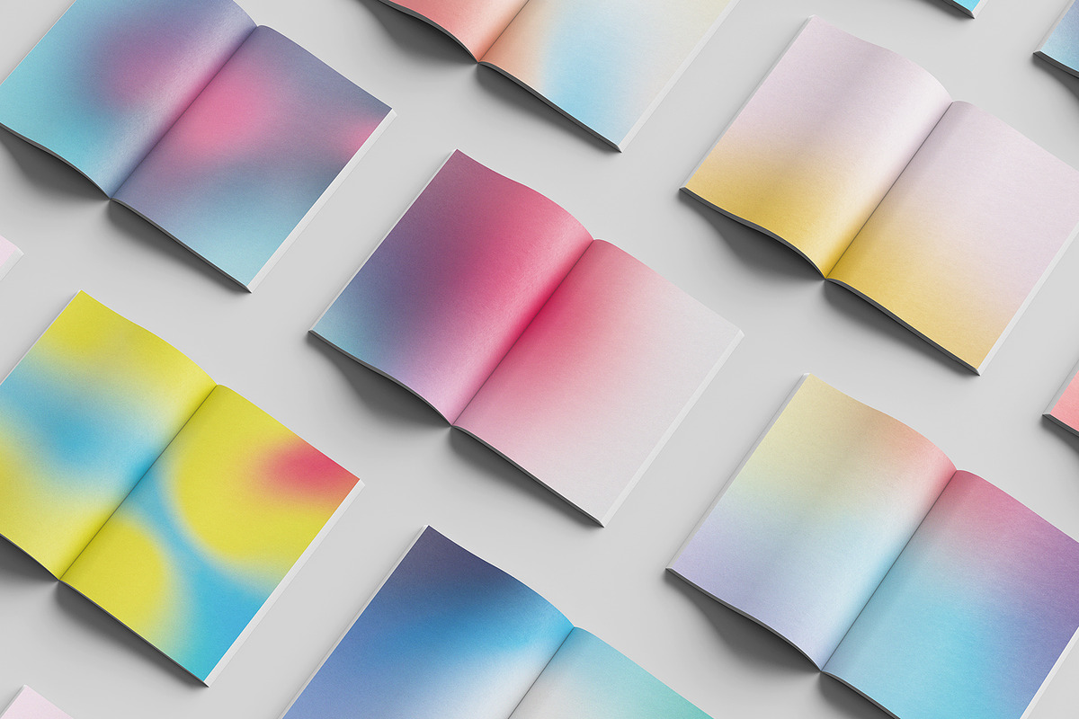 SPLINE gradient textures, a Texture Graphic by nkate.co