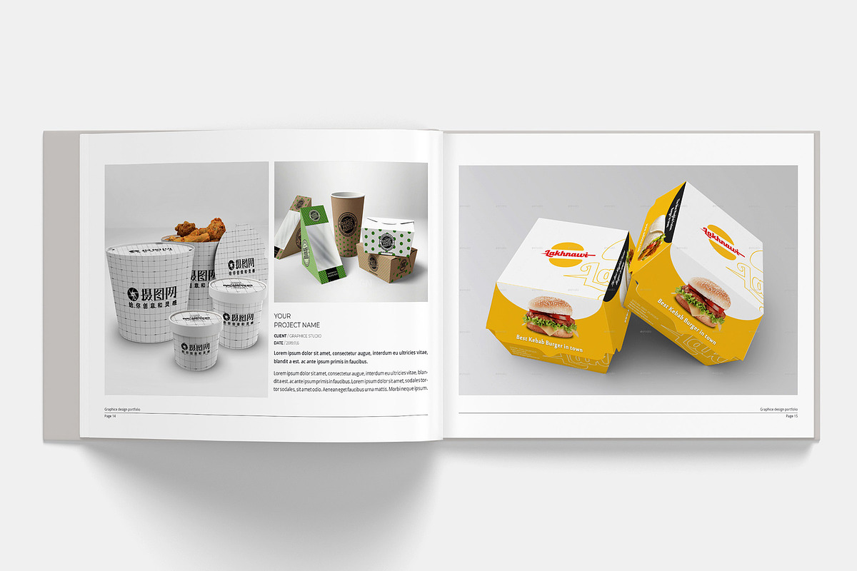 Brand Manual Portfolio, a Brochure Template by obayes