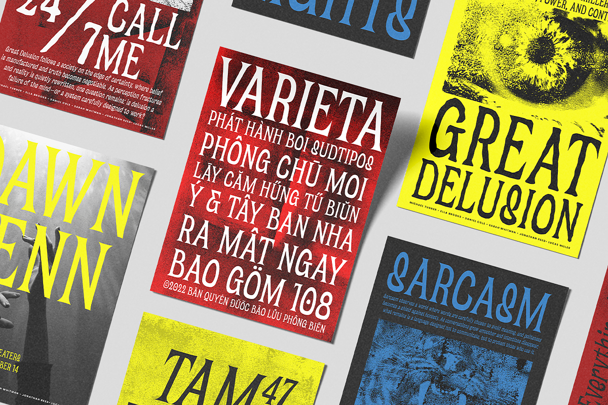 UT Matemija - A Movie Serif Font