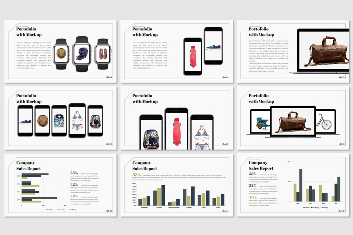 Seattle - Powerpoint Template, a Presentation Template by deasign